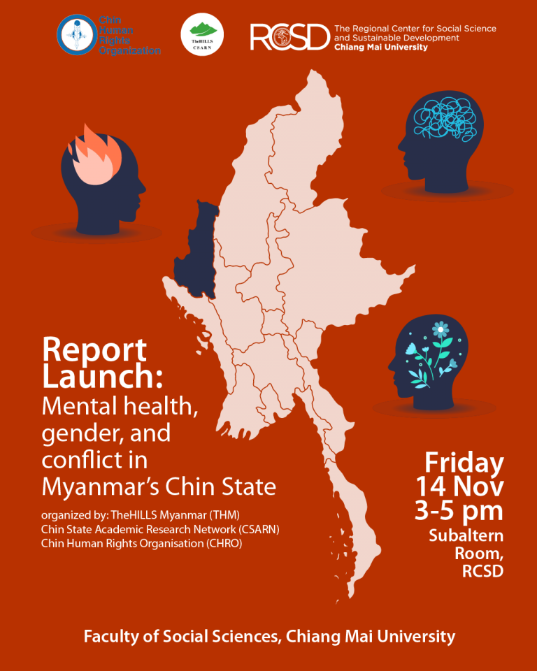 Report Launch: Mental health, gender, and conflict in Myanmar’s Chin ...
